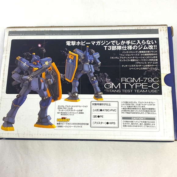 Bandai Namco | Toys | Rgm79c Gm Typec Titans Test Team Use Gundam ...